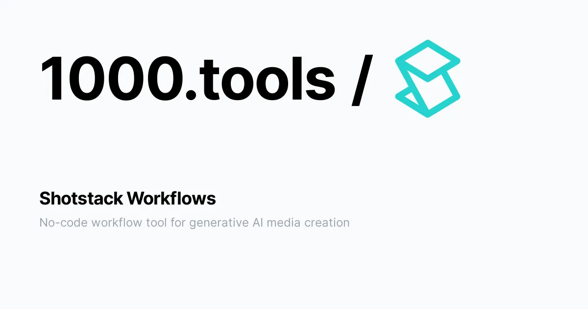 Shotstack Workflows